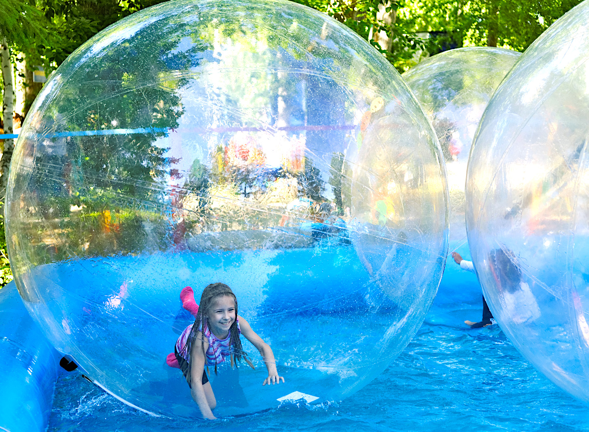 Events und Action Veranstaltungen | Aqua Zorbing Komplettset ...